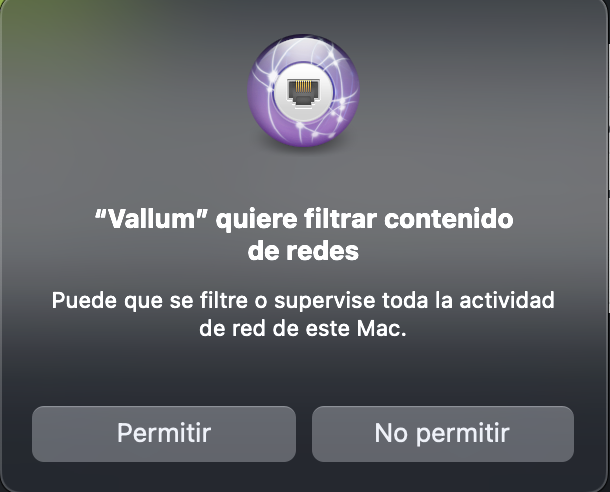 Como configurar Firewall Vallum 4 en Mac - Zentinels.NET