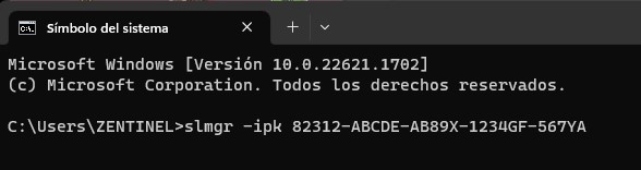 Solución al error 0xc0ea000a al Activar Windows - Zentinels.NET