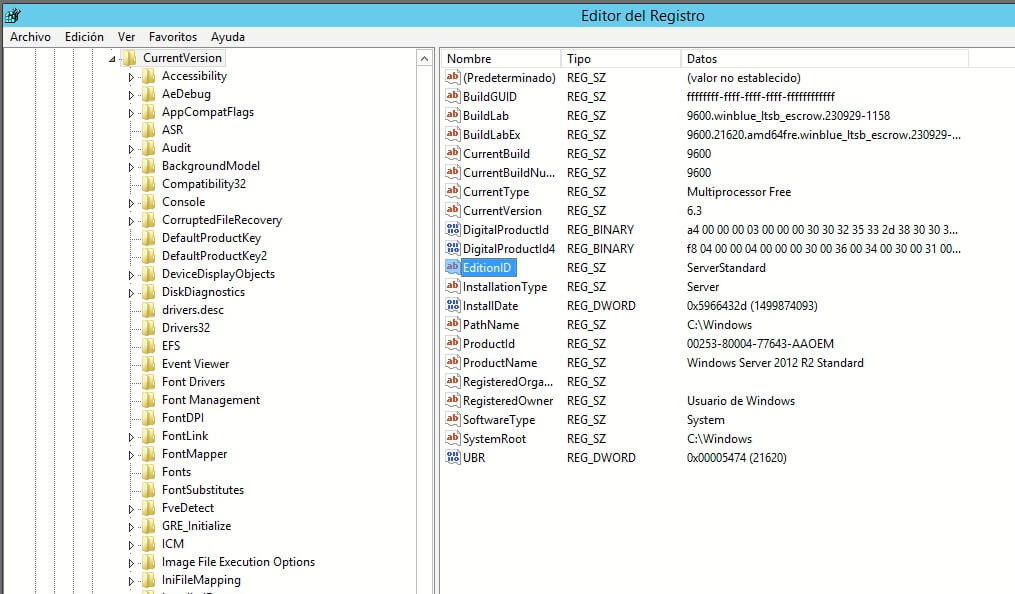 Actualizar Windows Server 2012 R2 Foundation a Server 2019 - Zentinels.NET