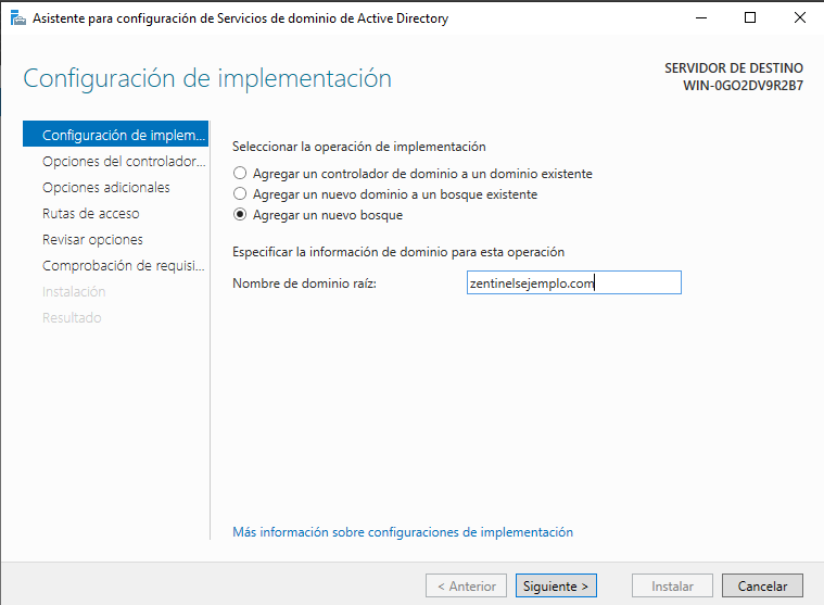 Instalar Active Directory en Windows Server 2022 y 2019 - Zentinels.NET