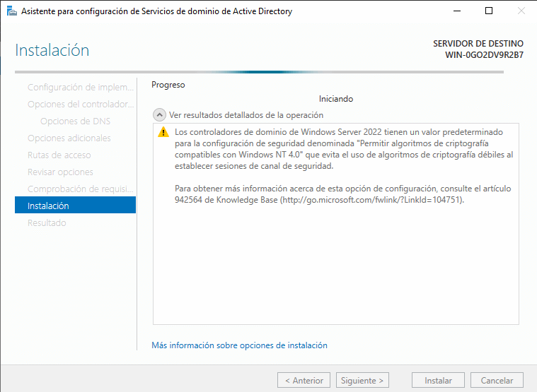 Instalar Active Directory en Windows Server 2022 y 2019 - Zentinels.NET