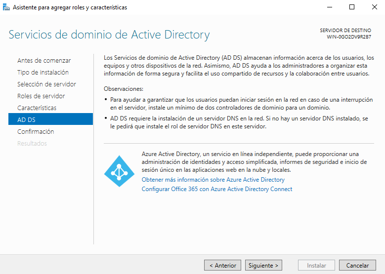 Instalar Active Directory en Windows Server 2022 y 2019 - Zentinels.NET