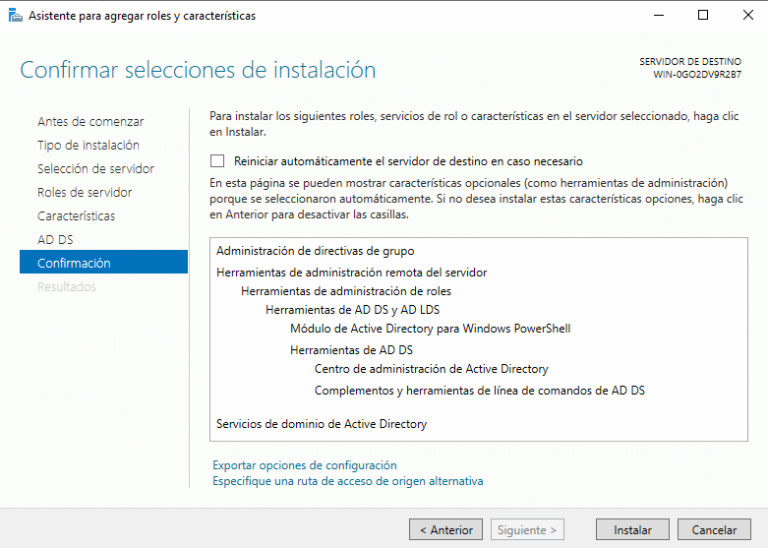 Instalar Active Directory en Windows Server 2022 y 2019 - Zentinels.NET