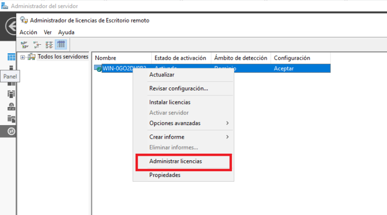 Reinstalar licencias RDS CAL al formatear o cambiar Servidor - Zentinels.NET