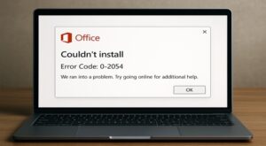 Solución al error 0-2054 al ejecutar la instalación de Microsoft Office - Zentinels.NET